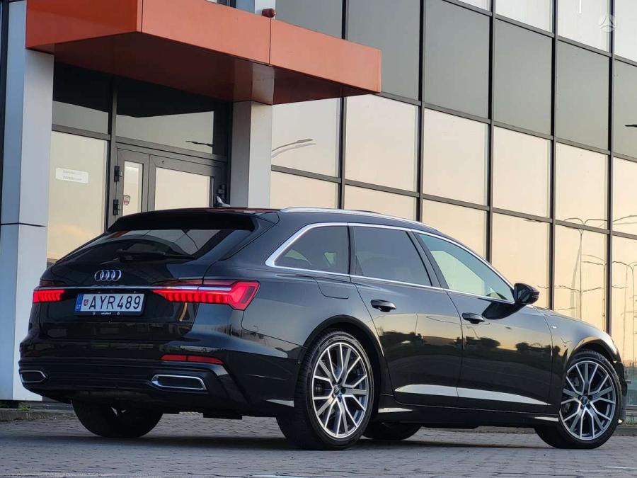 Black Audi A6 2018 in Vilnius, with an engine capacity of 1.97 L and mileage of 286 thousand km for 19950 €, photo 8 on AUTOMOTO.COM.LV