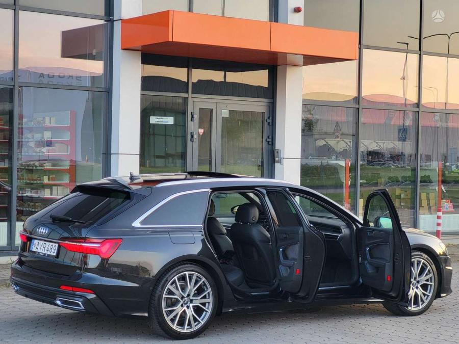 Black Audi A6 2018 in Vilnius, with an engine capacity of 1.97 L and mileage of 286 thousand km for 19950 €, photo 17 on AUTOMOTO.COM.LV