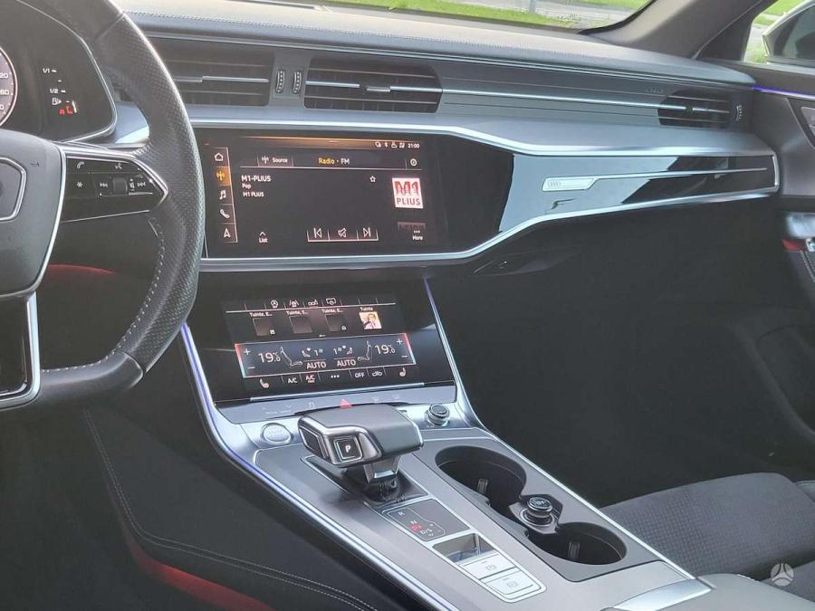 Black Audi A6 2018 in Vilnius, with an engine capacity of 1.97 L and mileage of 286 thousand km for 19950 €, photo 27 on AUTOMOTO.COM.LV