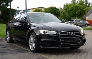 Melns Audi A6 2018 Marijampole, ar dzinēja tilpumu 1.97 L un nobraukumu 249 tūkst. km par 15750 €, foto  vietnē AUTOMOTO.COM.LV