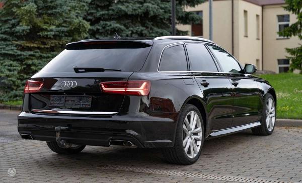 Black Audi A6 2018 in Marijampole, with an engine capacity of 1.97 L and mileage of 249 thousand km for 15750 €, photo 6 on AUTOMOTO.COM.LV