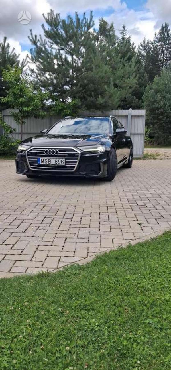 Black Audi A6 2018 in Pasvalys, with an engine capacity of 2.97 L and mileage of 338 thousand km for 18500 €, photo 1 on AUTOMOTO.COM.LV