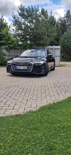 Black Audi A6 2018 in Pasvalys, with an engine capacity of 2.97 L and mileage of 338 thousand km for 18500 €, photo  on AUTOMOTO.COM.LV