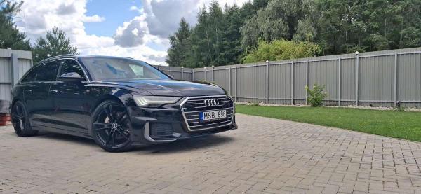 Black Audi A6 2018 in Pasvalys, with an engine capacity of 2.97 L and mileage of 338 thousand km for 18500 €, photo 2 on AUTOMOTO.COM.LV