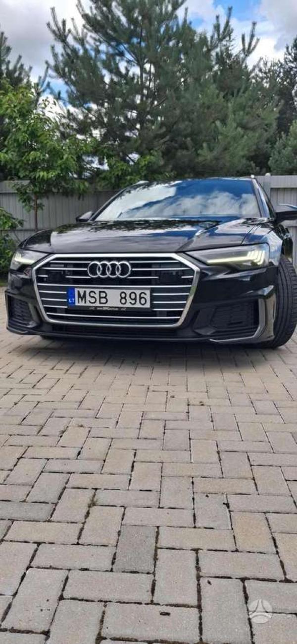 Black Audi A6 2018 in Pasvalys, with an engine capacity of 2.97 L and mileage of 338 thousand km for 18500 €, photo 4 on AUTOMOTO.COM.LV