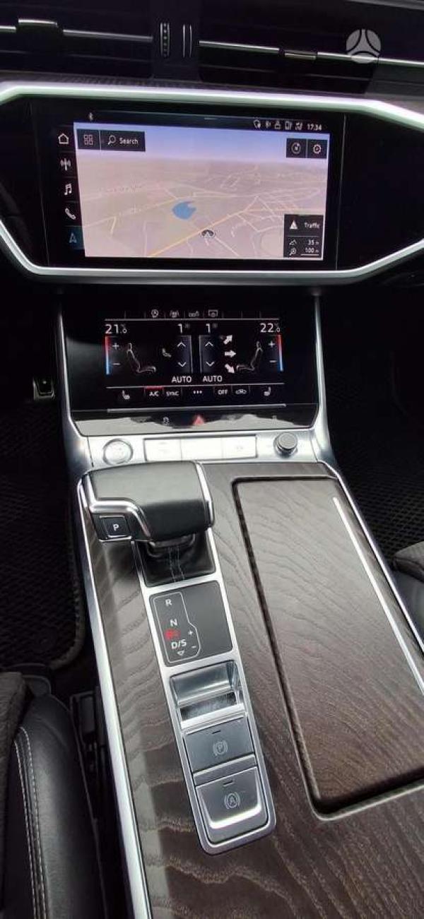 Black Audi A6 2018 in Pasvalys, with an engine capacity of 2.97 L and mileage of 338 thousand km for 18500 €, photo 10 on AUTOMOTO.COM.LV