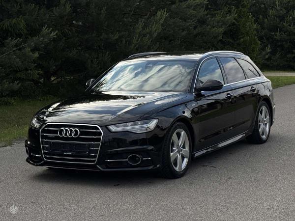 Black Audi A6 2018 in Vilnius, with an engine capacity of 2.00 L and mileage of 190 thousand km for 16150 €, photo 1 on AUTOMOTO.COM.LV