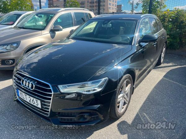 Black Audi A6 2018 in Parnu, with an engine capacity of 2.00 L and mileage of 193 thousand km for 15500 €, photo 1 on AUTOMOTO.COM.LV