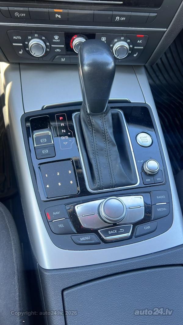 Black Audi A6 2018 in Parnu, with an engine capacity of 2.00 L and mileage of 193 thousand km for 15500 €, photo 11 on AUTOMOTO.COM.LV