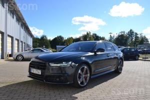 Black Audi A6 2018 in Riga, with an engine capacity of 3.00 L and mileage of 0 thousand km for 18800 €, photo 4 on AUTOMOTO.COM.LV
