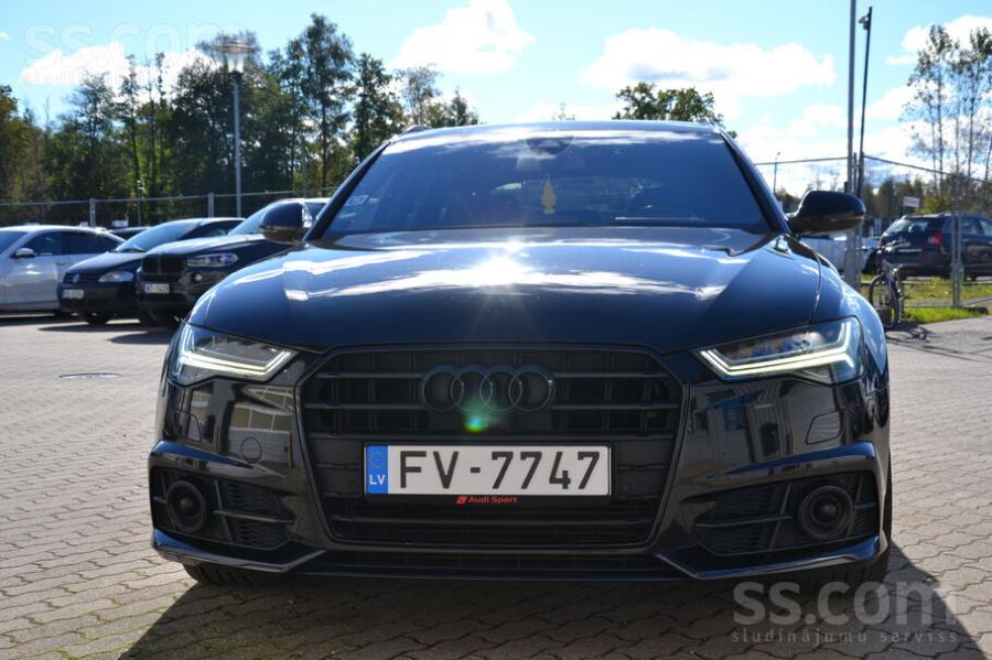 Black Audi A6 2018 in Riga, with an engine capacity of 3.00 L and mileage of 0 thousand km for 18800 €, photo 5 on AUTOMOTO.COM.LV