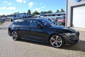 Black Audi A6 2018 in Riga, with an engine capacity of 3.00 L and mileage of 0 thousand km for 18800 €, photo 6 on AUTOMOTO.COM.LV