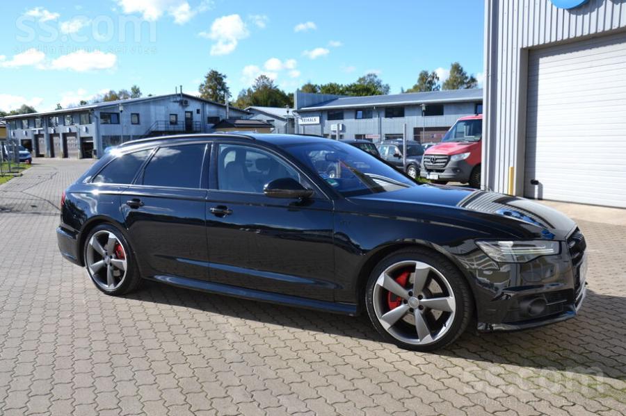 Black Audi A6 2018 in Riga, with an engine capacity of 3.00 L and mileage of 0 thousand km for 18800 €, photo 6 on AUTOMOTO.COM.LV