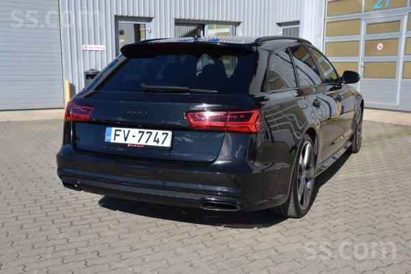 Black Audi A6 2018 in Riga, with an engine capacity of 3.00 L and mileage of 0 thousand km for 18800 €, photo 8 on AUTOMOTO.COM.LV