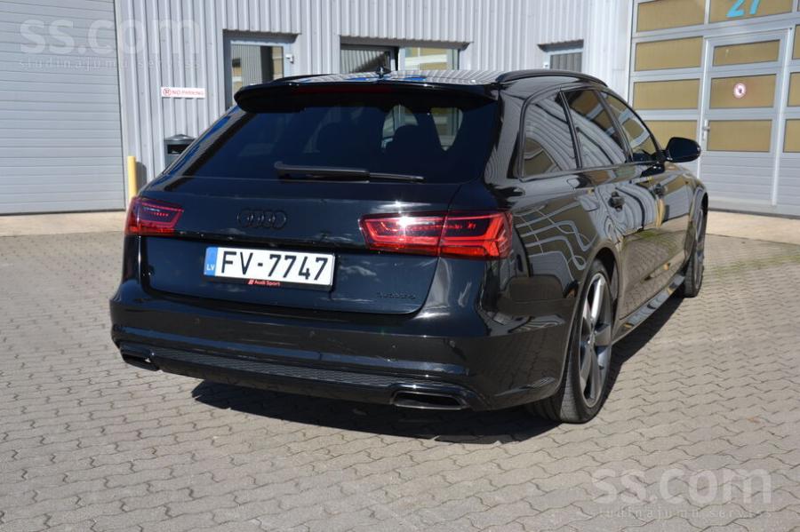 Black Audi A6 2018 in Riga, with an engine capacity of 3.00 L and mileage of 0 thousand km for 18800 €, photo 9 on AUTOMOTO.COM.LV