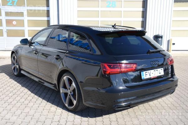 Black Audi A6 2018 in Riga, with an engine capacity of 3.00 L and mileage of 0 thousand km for 18800 €, photo 9 on AUTOMOTO.COM.LV
