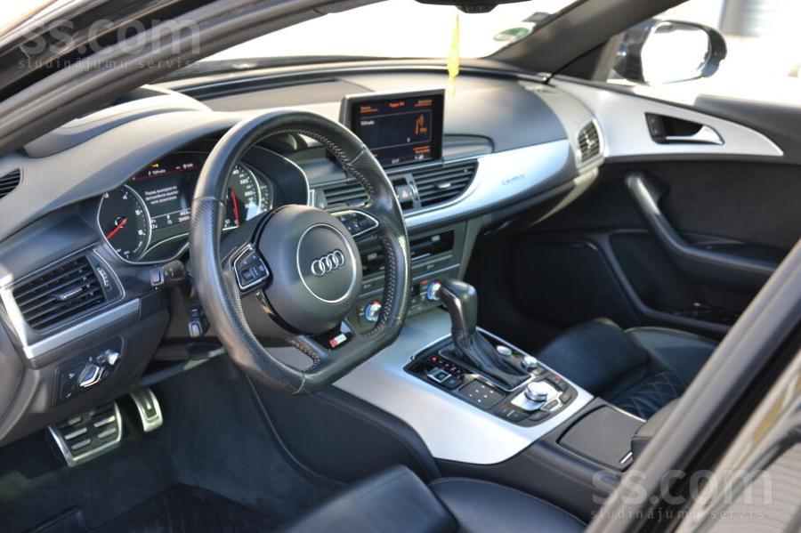 Black Audi A6 2018 in Riga, with an engine capacity of 3.00 L and mileage of 0 thousand km for 18800 €, photo 12 on AUTOMOTO.COM.LV