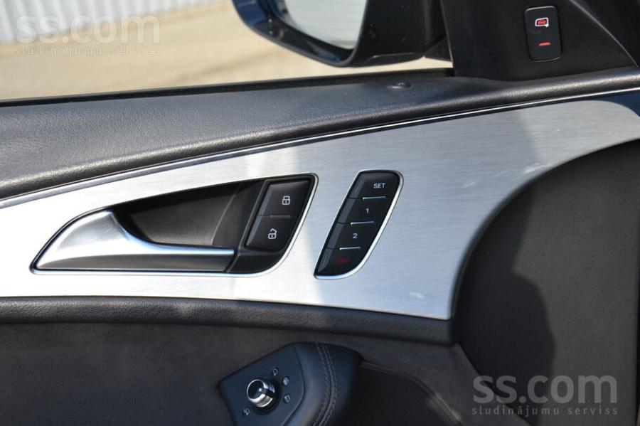Black Audi A6 2018 in Riga, with an engine capacity of 3.00 L and mileage of 0 thousand km for 18800 €, photo 15 on AUTOMOTO.COM.LV