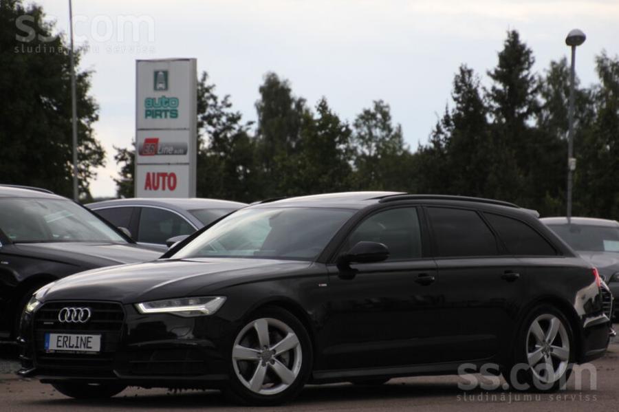 Melns Audi A6 2018 Tukums, ar dzinēja tilpumu 3.00 L un nobraukumu 220 tūkst. km par 14500 €, foto 1 vietnē AUTOMOTO.COM.LV