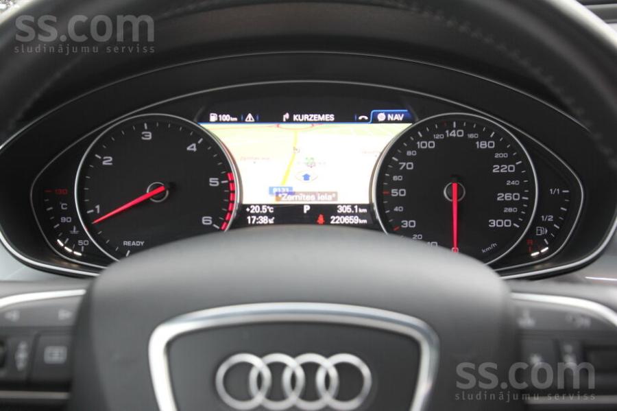 Melns Audi A6 2018 Tukums, ar dzinēja tilpumu 3.00 L un nobraukumu 220 tūkst. km par 14500 €, foto 14 vietnē AUTOMOTO.COM.LV