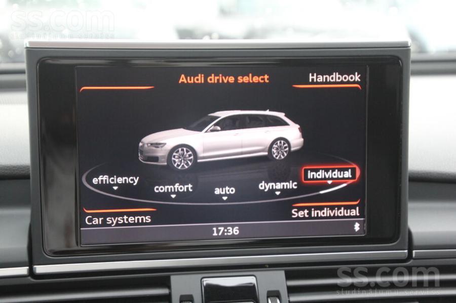 Melns Audi A6 2018 Tukums, ar dzinēja tilpumu 3.00 L un nobraukumu 220 tūkst. km par 14500 €, foto 17 vietnē AUTOMOTO.COM.LV