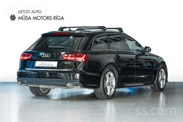 Audi A6 2018 in Riga on AUTOMOTO.COM.LV Black Audi A6 2018 in Riga, with an engine capacity of 2.00 L and mileage of 207 thousand km for 15900 €, photo 3 on AUTOMOTO.COM.LV