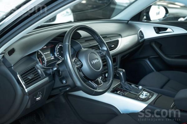 Audi A6 2018 in Riga on AUTOMOTO.COM.LV Black Audi A6 2018 in Riga, with an engine capacity of 2.00 L and mileage of 207 thousand km for 15900 €, photo 4 on AUTOMOTO.COM.LV