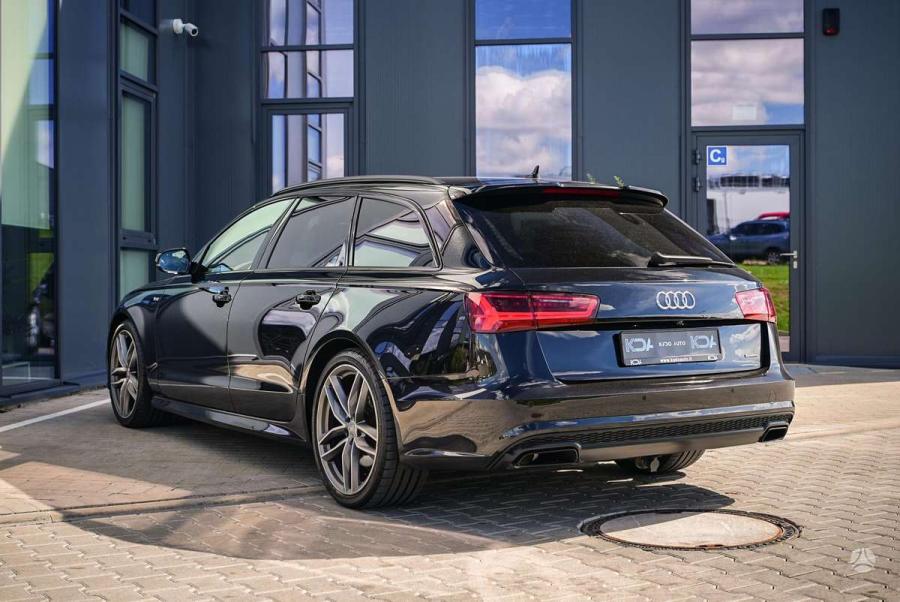 Melns Audi A6 2018 Kauņa, ar dzinēja tilpumu 2.97 L un nobraukumu 195 tūkst. km par 21450 €, foto 8 vietnē AUTOMOTO.COM.LV