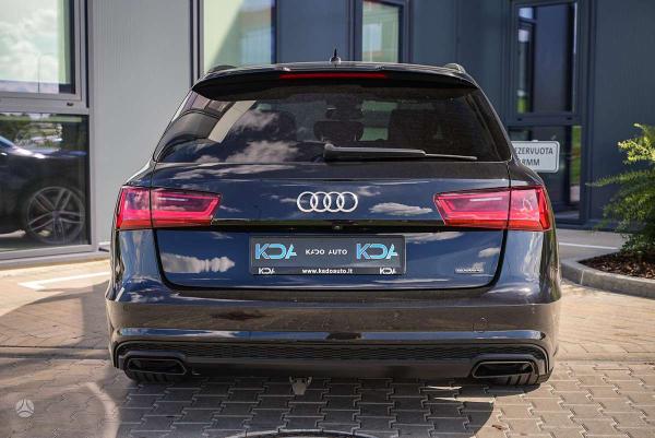 Black Audi A6 2018 in Kaunas, with an engine capacity of 2.97 L and mileage of 195 thousand km for 21450 €, photo 9 on AUTOMOTO.COM.LV