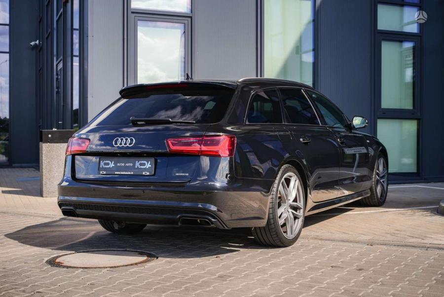 Melns Audi A6 2018 Kauņa, ar dzinēja tilpumu 2.97 L un nobraukumu 195 tūkst. km par 21450 €, foto 10 vietnē AUTOMOTO.COM.LV