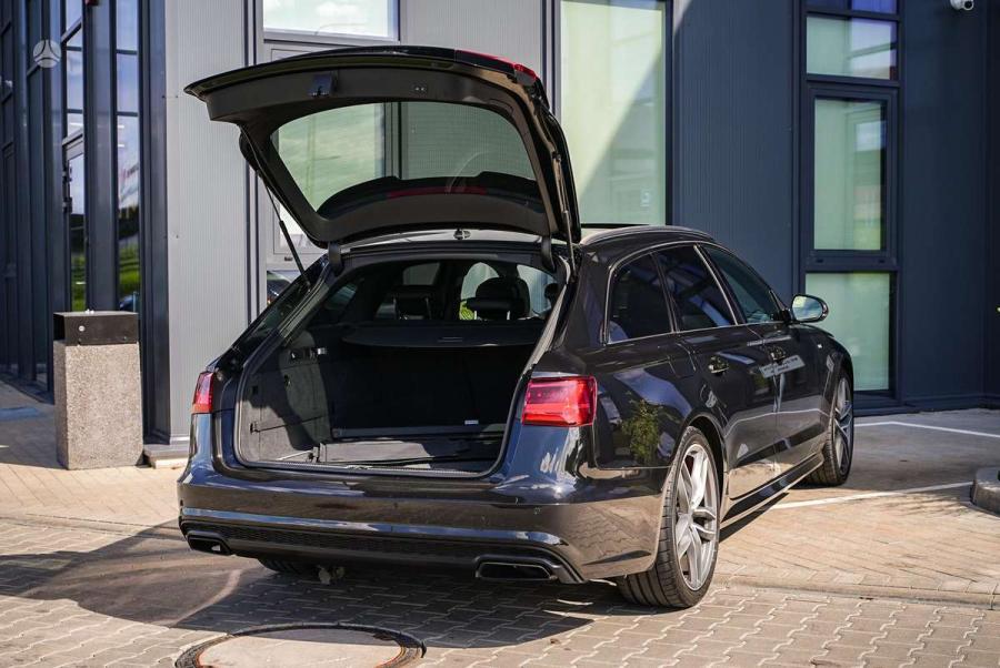 Melns Audi A6 2018 Kauņa, ar dzinēja tilpumu 2.97 L un nobraukumu 195 tūkst. km par 21450 €, foto 11 vietnē AUTOMOTO.COM.LV