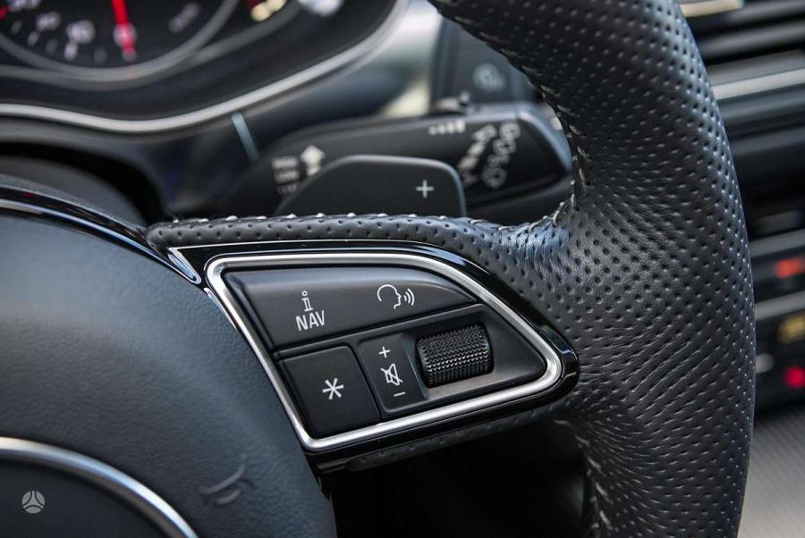 Melns Audi A6 2018 Kauņa, ar dzinēja tilpumu 2.97 L un nobraukumu 195 tūkst. km par 21450 €, foto 24 vietnē AUTOMOTO.COM.LV