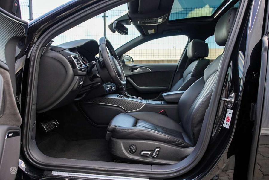 Melns Audi A6 2018 Kauņa, ar dzinēja tilpumu 2.97 L un nobraukumu 195 tūkst. km par 21450 €, foto 28 vietnē AUTOMOTO.COM.LV