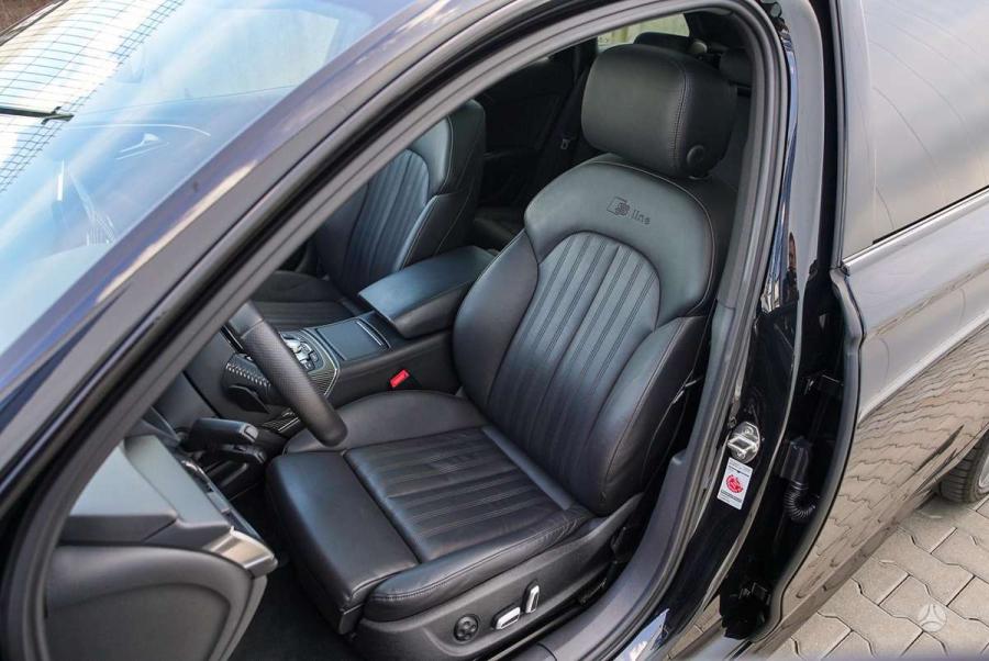 Melns Audi A6 2018 Kauņa, ar dzinēja tilpumu 2.97 L un nobraukumu 195 tūkst. km par 21450 €, foto 30 vietnē AUTOMOTO.COM.LV