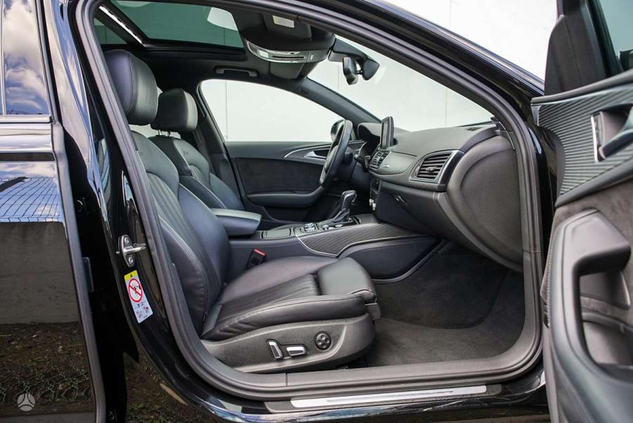 Melns Audi A6 2018 Kauņa, ar dzinēja tilpumu 2.97 L un nobraukumu 195 tūkst. km par 21450 €, foto 44 vietnē AUTOMOTO.COM.LV