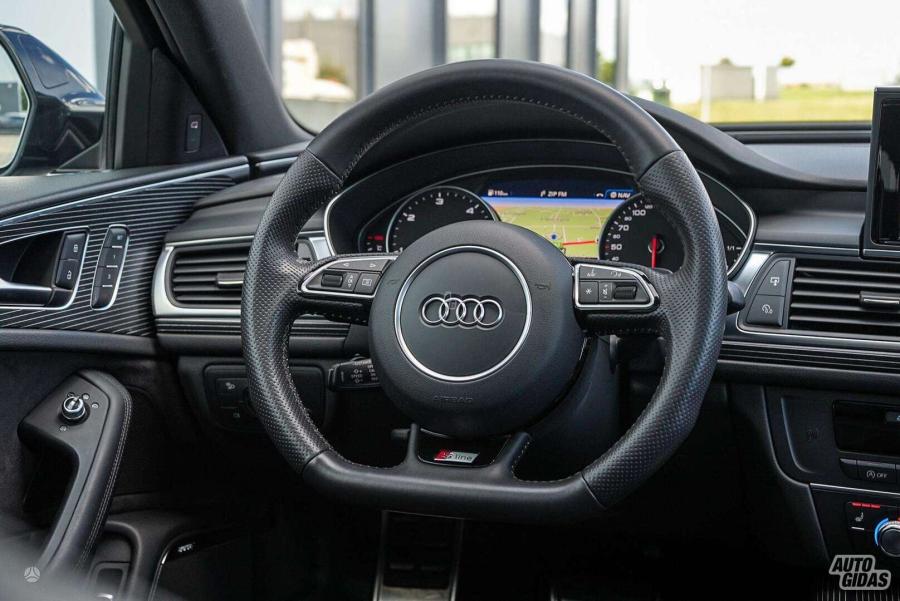 Melns Audi A6 2018 Kauņa, ar dzinēja tilpumu 3.00 L un nobraukumu 195 tūkst. km par 21450 €, foto 16 vietnē AUTOMOTO.COM.LV