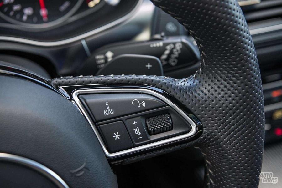 Melns Audi A6 2018 Kauņa, ar dzinēja tilpumu 3.00 L un nobraukumu 195 tūkst. km par 21450 €, foto 24 vietnē AUTOMOTO.COM.LV