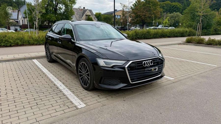 Black Audi A6 2018 in Vilnius, with an engine capacity of 2.97 L and mileage of 232 thousand km for 23500 €, photo 1 on AUTOMOTO.COM.LV