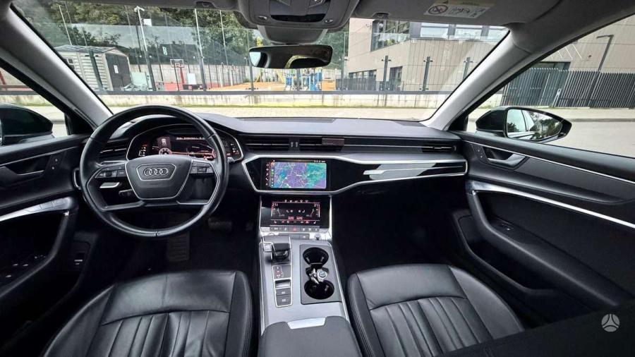 Black Audi A6 2018 in Vilnius, with an engine capacity of 2.97 L and mileage of 232 thousand km for 23500 €, photo 21 on AUTOMOTO.COM.LV