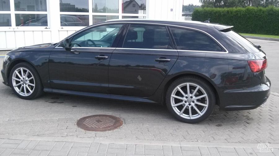 Melns Audi A6 2018 Tauragė, ar dzinēja tilpumu 2.00 L un nobraukumu 375 tūkst. km par 11950 €, foto 13 vietnē AUTOMOTO.COM.LV