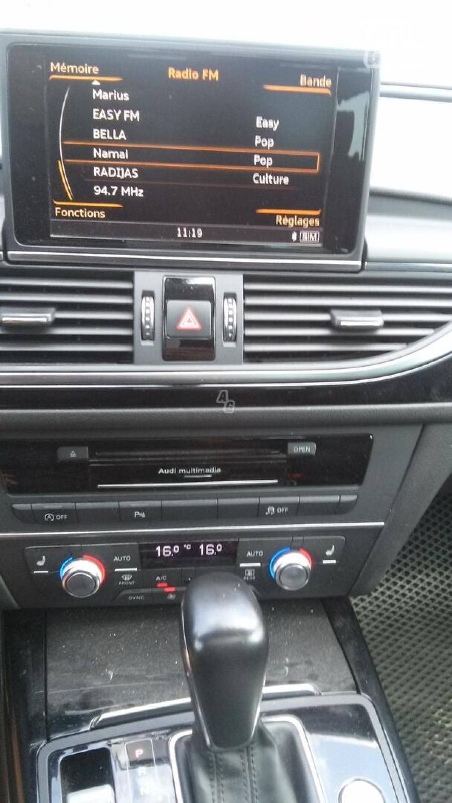 Melns Audi A6 2018 Tauragė, ar dzinēja tilpumu 2.00 L un nobraukumu 375 tūkst. km par 11950 €, foto 22 vietnē AUTOMOTO.COM.LV