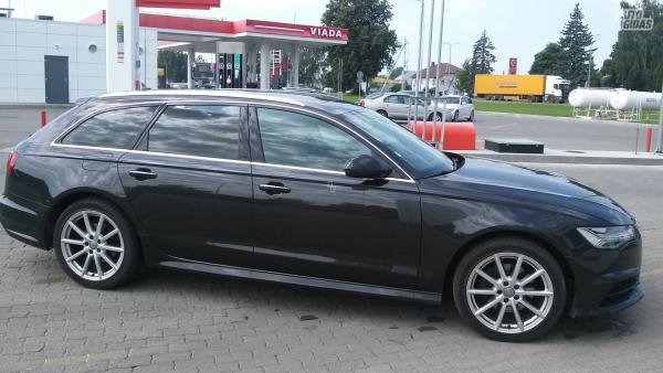 Black Audi A6 2018 in Taurage, with an engine capacity of 2.00 L and mileage of 375 thousand km for 11950 €, photo 7 on AUTOMOTO.COM.LV