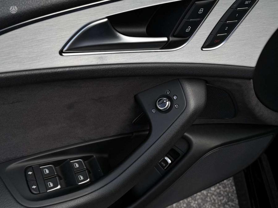 Melns Audi A6 2018 Viļņa, ar dzinēja tilpumu 2.00 L un nobraukumu 192 tūkst. km par 15999 €, foto 12 vietnē AUTOMOTO.COM.LV