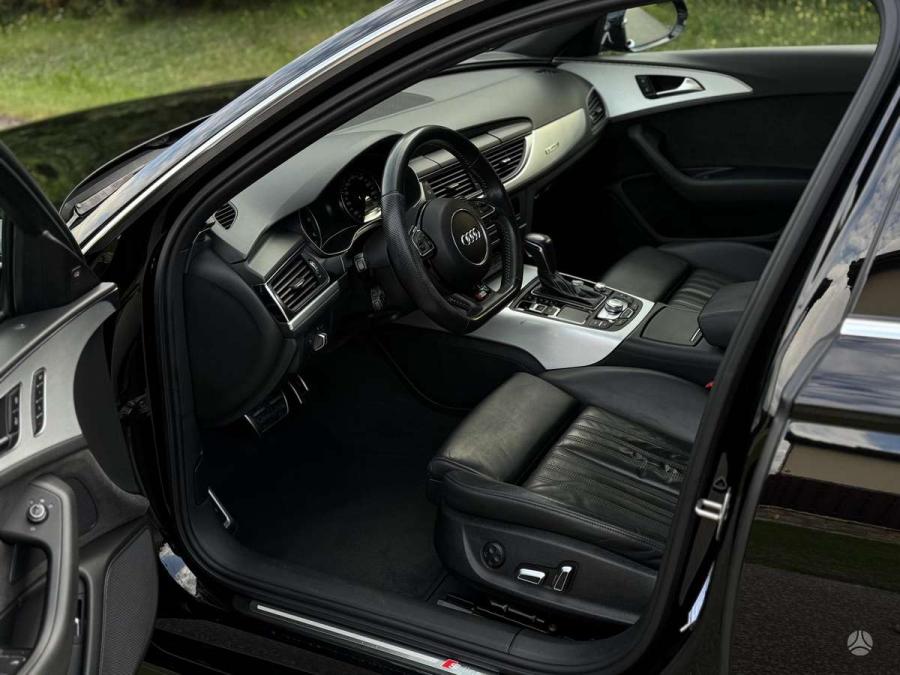 Melns Audi A6 2018 Viļņa, ar dzinēja tilpumu 2.00 L un nobraukumu 192 tūkst. km par 15999 €, foto 13 vietnē AUTOMOTO.COM.LV