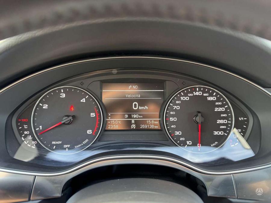 Черный Ауди А6 2018 в Тельшяй, объемом двигателя 1.97 л и пробегом 269 тыс. км за 12500 €, фото 32 на AUTOMOTO.COM.LV