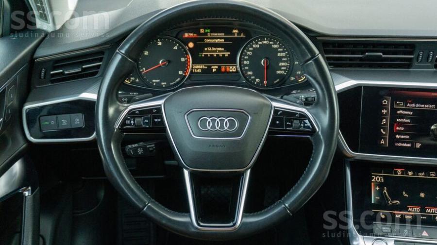 Melns Audi A6 2018 Rīga, ar dzinēja tilpumu 2.00 L un nobraukumu 249 tūkst. km par 18990 €, foto 15 vietnē AUTOMOTO.COM.LV