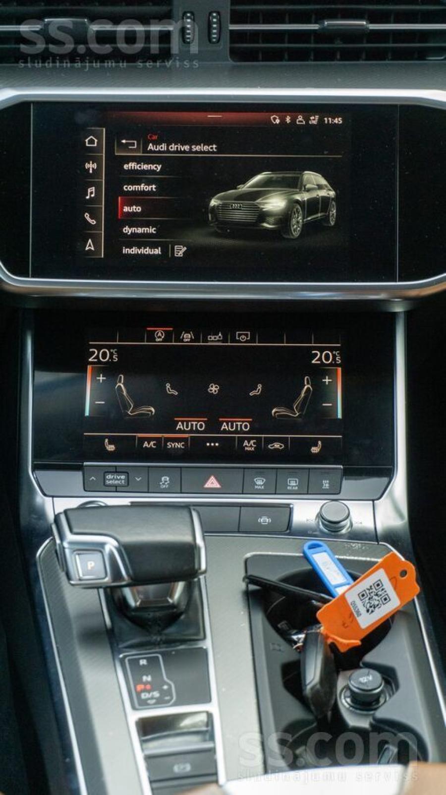 Black Audi A6 2018 in Riga, with an engine capacity of 2.00 L and mileage of 249 thousand km for 18990 €, photo 14 on AUTOMOTO.COM.LV