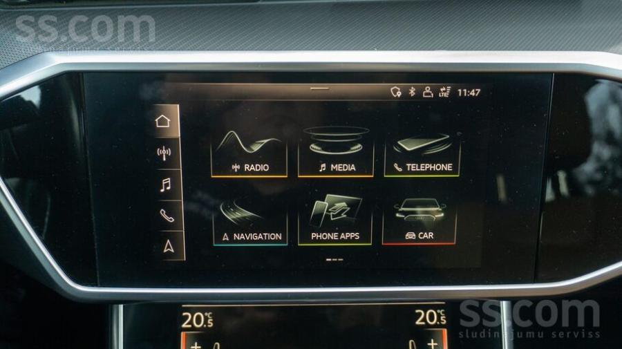 Black Audi A6 2018 in Riga, with an engine capacity of 2.00 L and mileage of 249 thousand km for 18990 €, photo 23 on AUTOMOTO.COM.LV