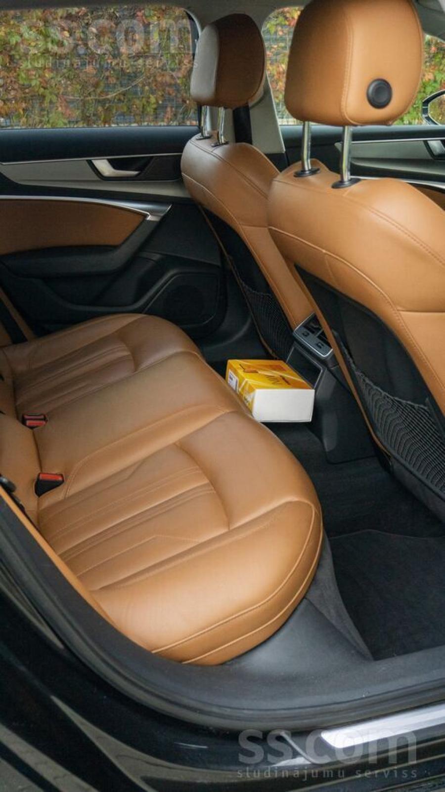 Black Audi A6 2018 in Riga, with an engine capacity of 2.00 L and mileage of 249 thousand km for 18990 €, photo 31 on AUTOMOTO.COM.LV