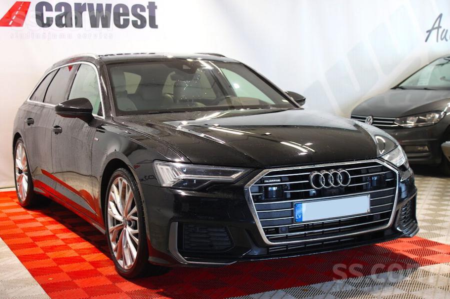 Black Audi A6 2018 in Riga, with an engine capacity of 3.00 L and mileage of 196 thousand km for 27000 €, photo 4 on AUTOMOTO.COM.LV